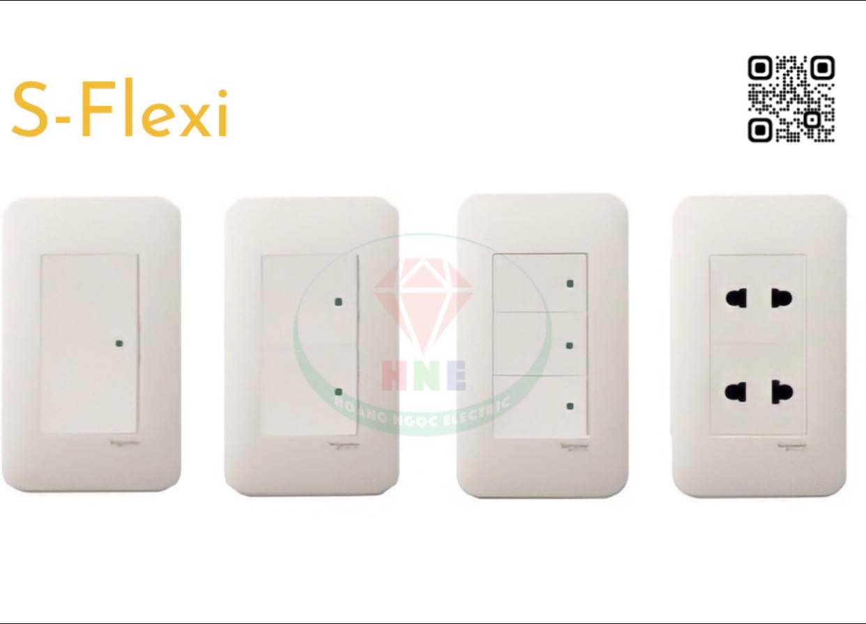 Công Tắc, Ổ Cắm S-FLEXI SCHNEIDER | Hoàng Ngọc Electric